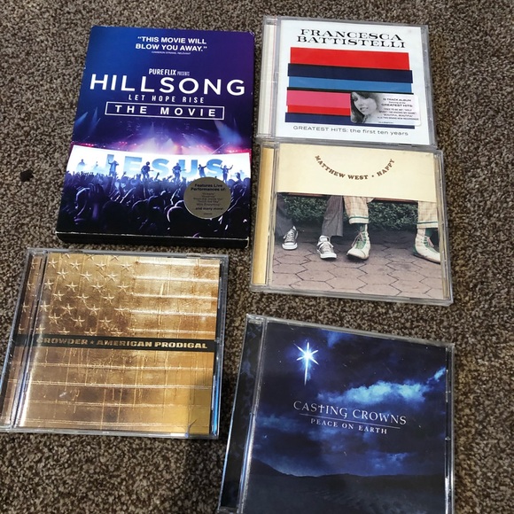 Media | Christian Music Cd Dvd Bundle Lot Hillsong Movie David Crowder ...